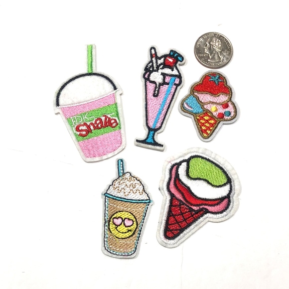 Accessories | Ice Cream Patch Iron On Junk Food Applique Diy | Poshmark